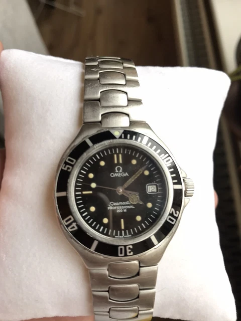 OMEGA SEAMASTER PROFESSIONAL 200M Pre Bond Mercedes Hands £1,200.00 ...