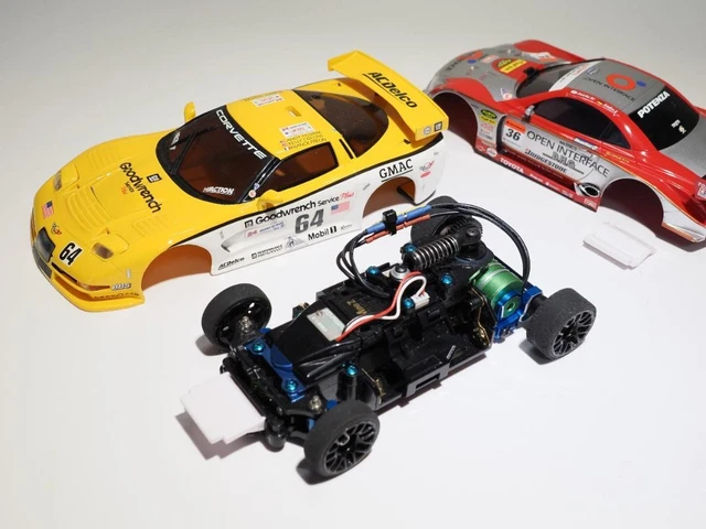 KYOSHO MINI-Z MR-03 Evo Corvette C5-R 2000 1/28 Scale Rc Car Chassis Set Racing £208.76 ...