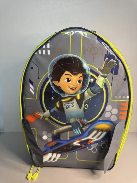 DISNEY PIXAR MILES Tomorrowland Light Up Suitcase Cabin Case Luggage £ ...