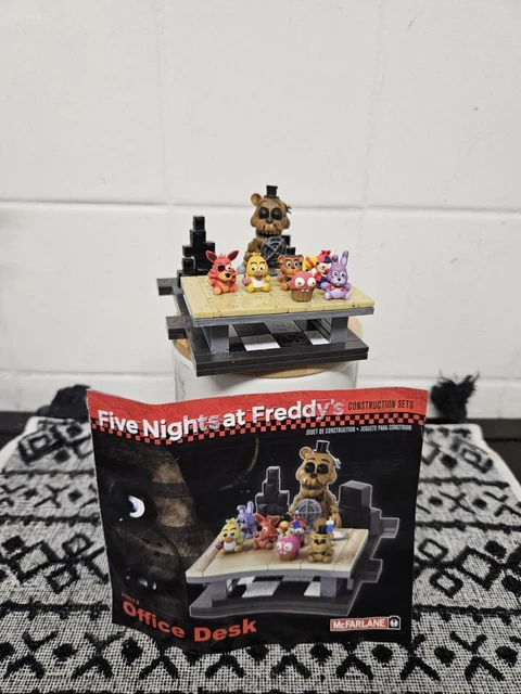 FIVE NIGHTS AT Freddy's McFarlane Office Desk Fnaf Set £84.99 - PicClick UK