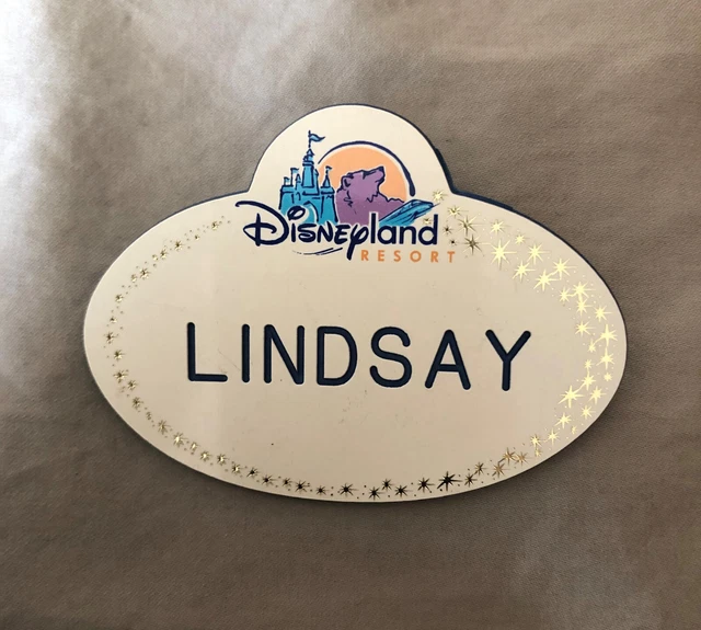 Disney Cast Member Name Tag Printable