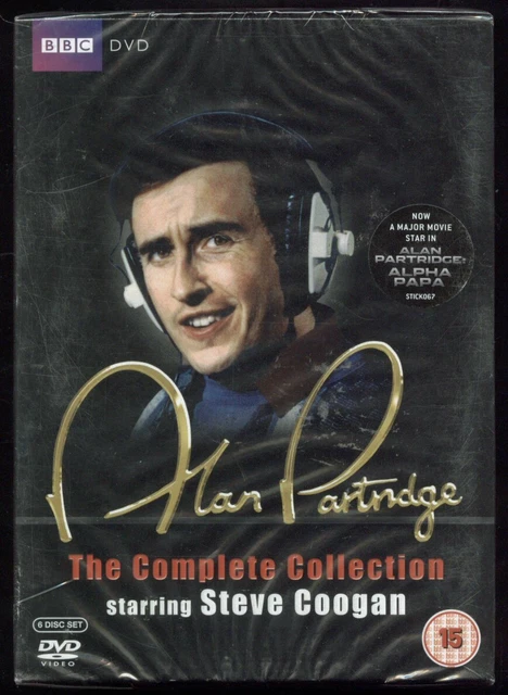 ALAN PARTRIDGE COMPLETE Steve Coogan 3 DVD Knowing me Knowing Yule £2. ...
