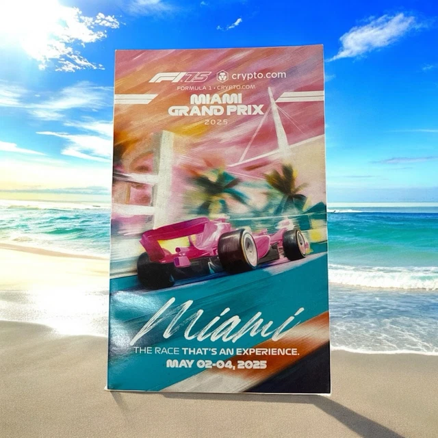 FORMULA 1 MIAMI Grand Prix 2025 Program/Campus Map F1 $11.04 - PicClick CA
