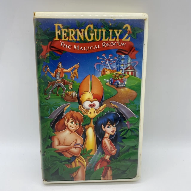 Vintage VHS Ferngully The Last Rainforest And Ferngully, 57% OFF