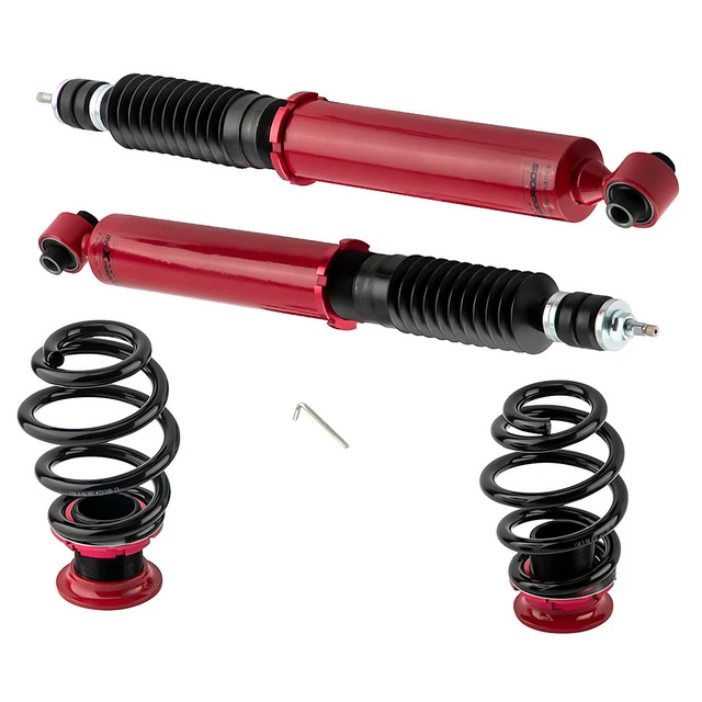 REAR COIL OVER Kit Adjustable Shocks For Holden Commodore VY VX VT VZ ...