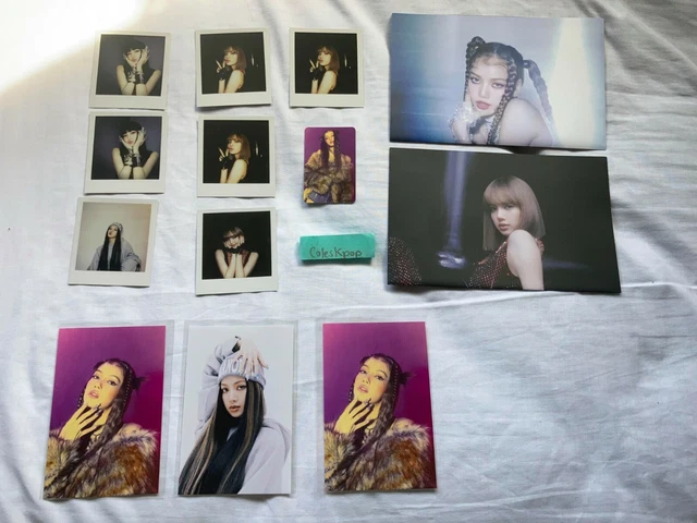KPOP BLACKPINK LISA Lalisa Official Photocard Polaroid Ygselect ...