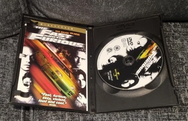 THE FAST AND THE FURIOUS Widescreen DVD Certificate 15 UK Region2 ...