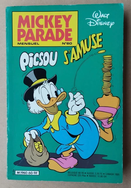 MICKEY PARADE (2ème série) n°60. PICSOU S'AMUSE --- 1984 EUR 4,90 ...