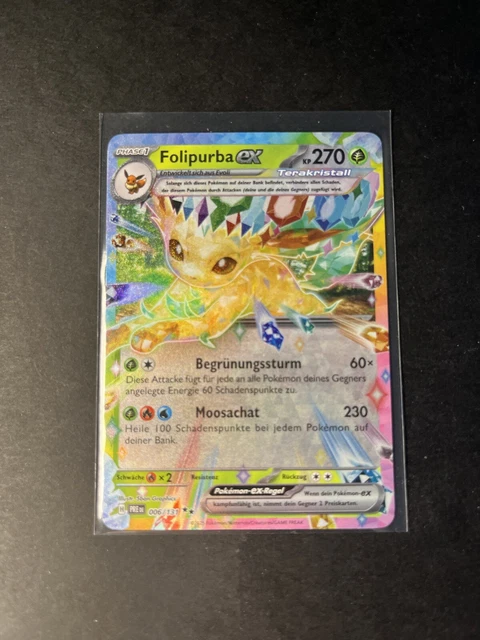 POKÉMON KARTE EX 006/131 Folipurba-ex Prismatische Entwicklungen Deutsch EUR 2,50 - PicClick DE