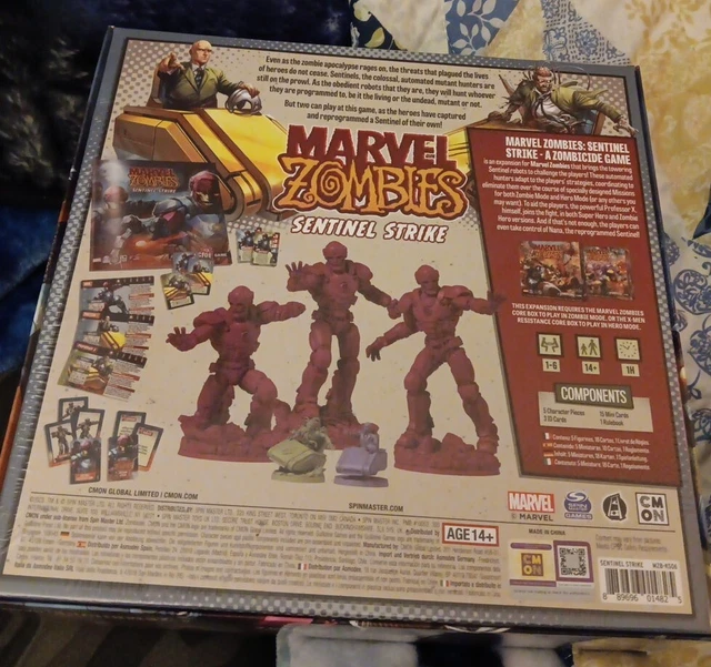 MARVEL ZOMBIES SENTINEL Strike Kickstarter ensemble exclusif zombicide ...