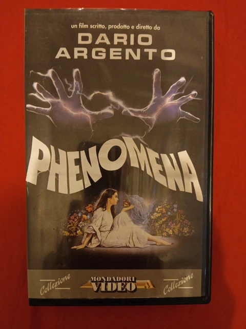 PHENOMENA DARIO ARGENTO VHS Big Box Italian Language No Subs Recently ...