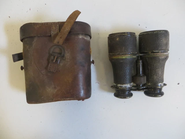 WW1 OR WW2 Period British Army S.4 Field Glasses / Binoculars in ...