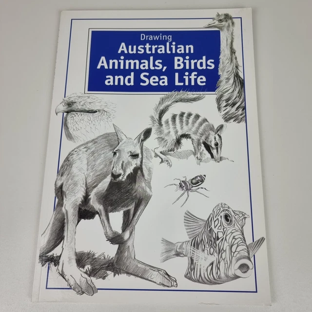 DRAWING AUSTRALIAN ANIMALS Birds And Sea Life By Andrew Penno Paperback ...
