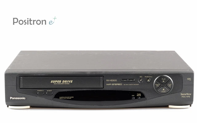PANASONIC 6-HEAD VHS VTR with K-Drive / Maintained 1-Year Warranty £102 ...