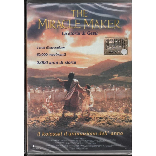 THE MIRACLE MAKER - The Story of Jesus DVD Derek Hayes / Sealed ...