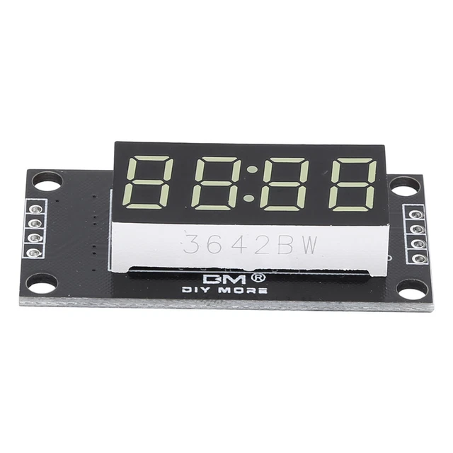 4-DIGIT DISPLAY TIME Clock Indicator 7 Segments TM1637 Multicolors for ...