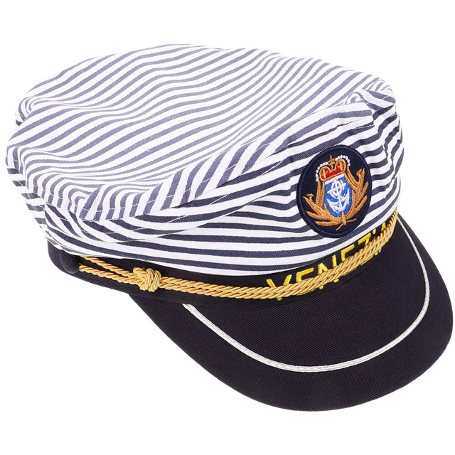 CAPTAINS HAT ADULT Sailor Men Caps and Hats Warm Tip Popularity Parent ...