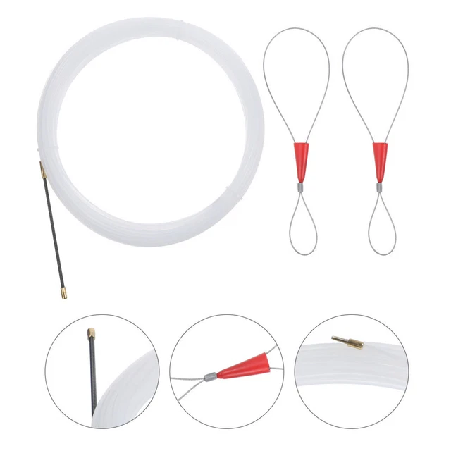 KIT TIRATORE FILO da parete filo da parete in nylon per cavi elettrici ...