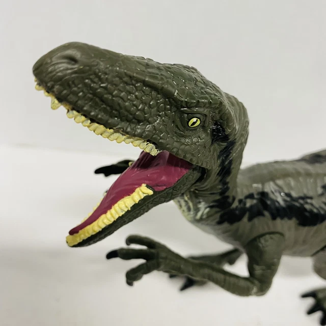 FIGURINE JURASSIC WORLD Velociraptor Dinosaur Raptor Hasbro 2015 JW EUR ...