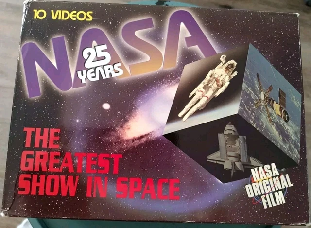 77. NASA 25 Years: The Greatest Show In Space Collection - 10 Pack (VHS ...