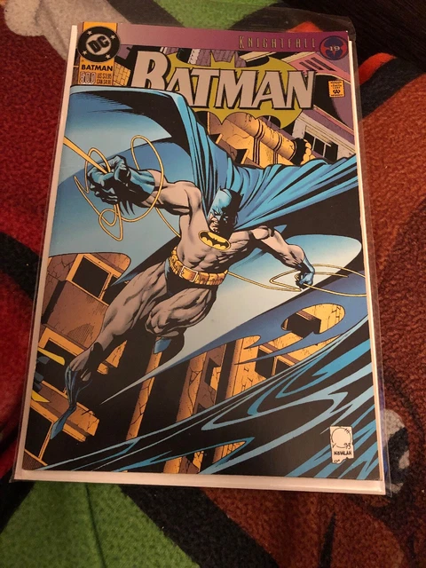 BATMAN #500 DC Comics Special Edition Die-Cut Variant Cover Knightfall ...