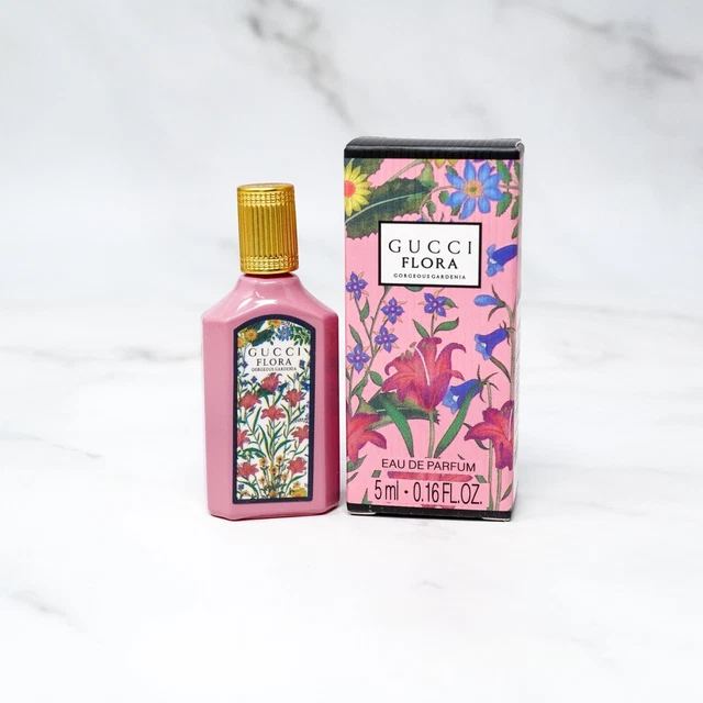 GUCCI FLORA GORGEOUS Gardenia 5ml Eau de Parfum New Fragrance Fast & Free Ship £14.24 - PicClick UK
