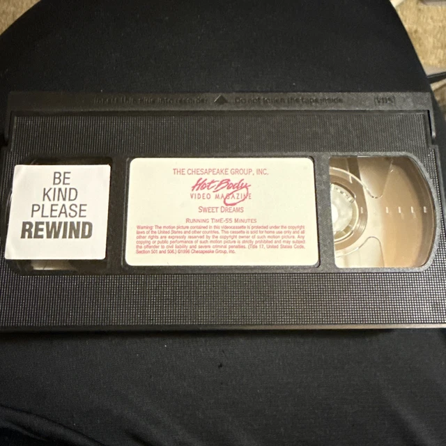 HOT BODY VIDEO Magazine Sweet Dreams VHS 1996 £75.55 - PicClick UK