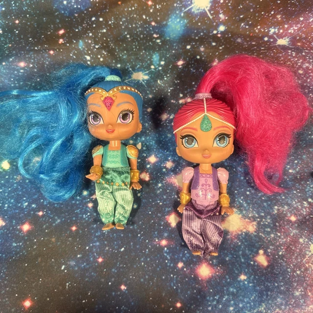 NICKELODEON SHIMMER & Shine Soft Shine Genie Doll 6" Tall £4.99 ...