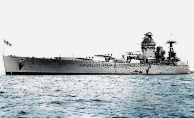 ROYAL NAVY NELSON Class Battleship Hms Rodney £0.99 - PicClick UK