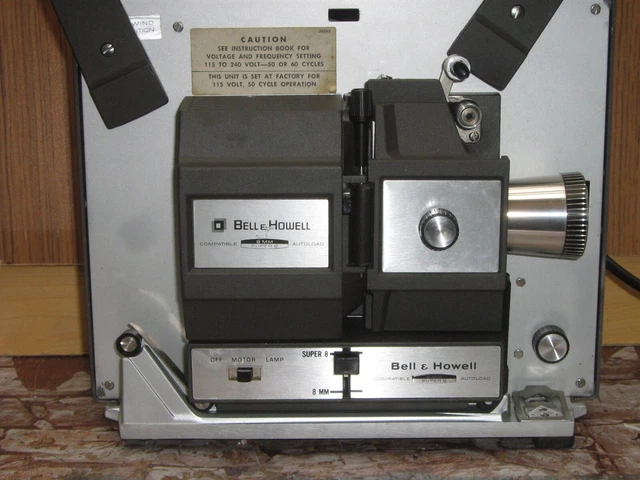 PROJECTEUR 8 SUPER 8 Bell Et Howell EUR 55,00 - PicClick FR