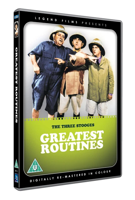 THE THREE STOOGES - Greatest Routines (Digitally remastered in colour ...