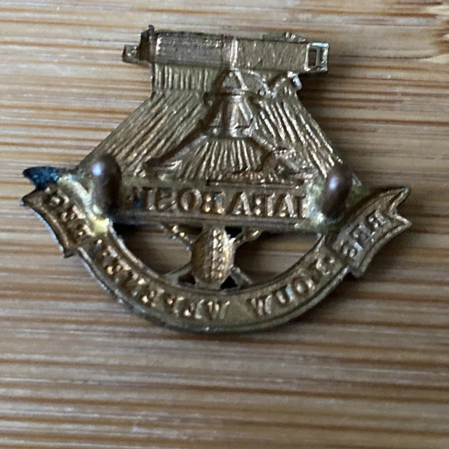 WW2 SOUTH AFRICAN Regt Lowu Wepener Machine Gun Unit Badge Rare £19.99 ...