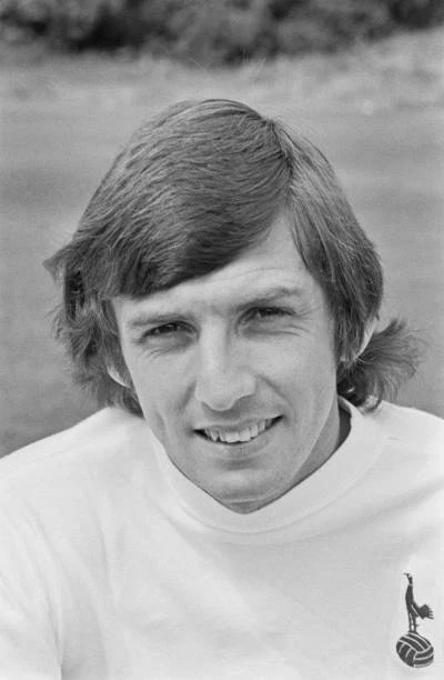 ENGLISH FOOTBALLER MARTIN Peters of Tottenham Hotspur FC circa 1970 Old ...