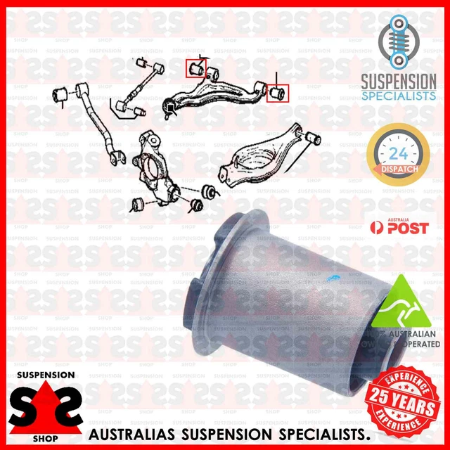 REAR AXLE UPPER Mounting, Control/Trailing Arm Suit CADILLAC CTS Sport 3.0 AWD EUR 31,56 ...