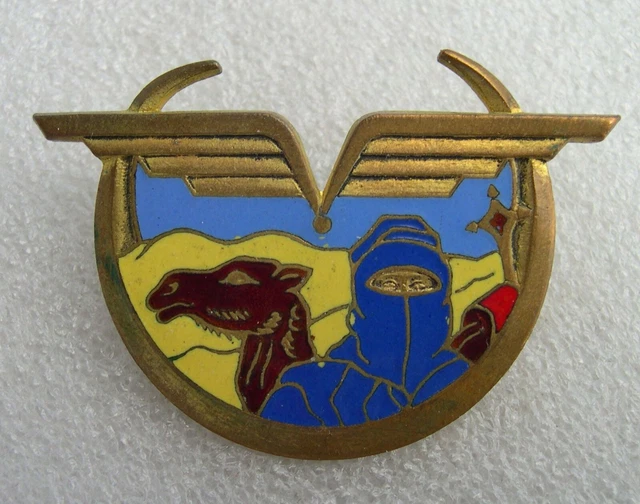 INSIGNE GROUPE AERIEN DE TRANSPORT 3-62 SAHARA aviation dos lisse EUR 58,00 - PicClick FR