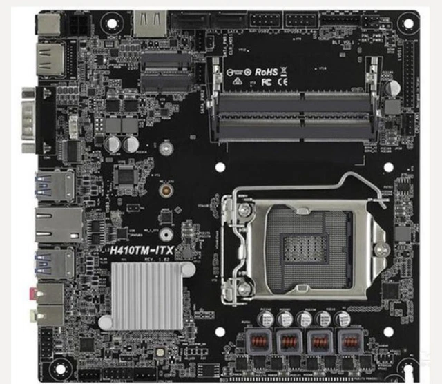 ITX MINI FOR ASRock H410TM-ITX Desktop H410 motherboard DDR4 LGA 1200 ...