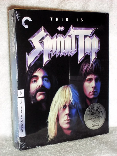 THIS IS SPINAL Tap (4K/Blu-ray, 2025, CRITERION) NEW rock comedy ...