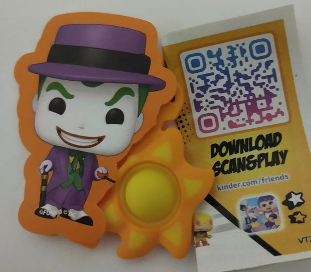 SUPEREROI DC FUNKO Pop-Shazam Portatelefono+ Cartina Vt282 Kinder Joy ...