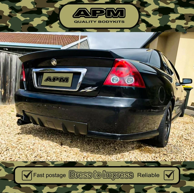 PLASTIC REAR BOOT Spoiler Wing For Vy Vz Holden Commodore/Calais ...