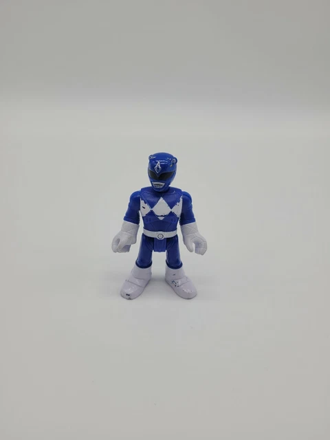 FISHER-PRICE IMAGINEXT POWER Rangers Blue Ranger Action Figure EUR 4,56 ...