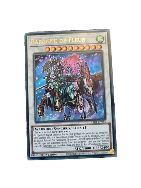 YU-GI-OH! TCG BARONNE de Fleur 25th Anniversary Rarity Collection RA01 ... YU-GI-OH! TCG BARONNE de Fleur 25th Anniversary Rarity Collection RA01 ...