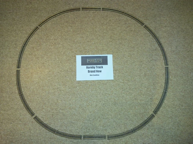 HORNBY OVAL TRACK Layout - 2nd Radius - R606(x16) & R600(X2) - New £26. ...