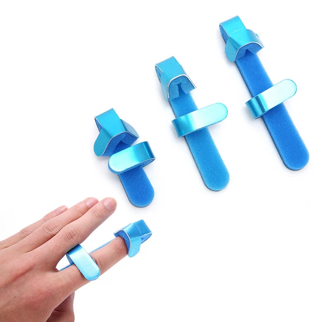 TRIGGER FINGER SPLINT aluminum foam support tofracture knuckle ...