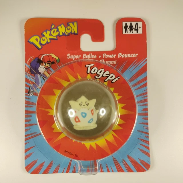 POKÉMON - POWER Bouncer - Togepi - Hasbro 1998 - Vintage - Flummi - NEU ...