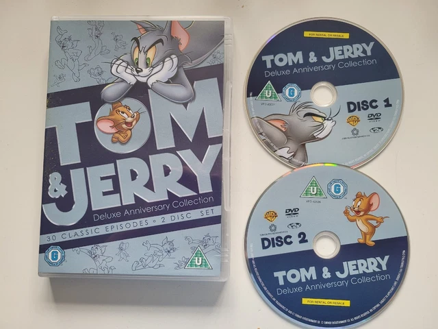 DVD TOM & Jerry deluxe anniversary collection 30 episodes £3.81 ...