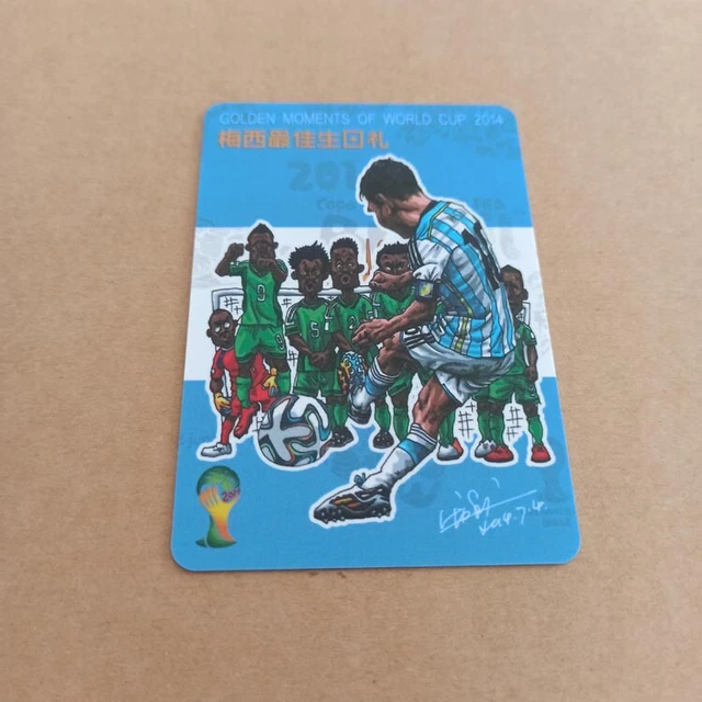 CARTOON PVC FOOTBALL SOCCER CARD Lionel Messi 11 $26.99 - PicClick CA