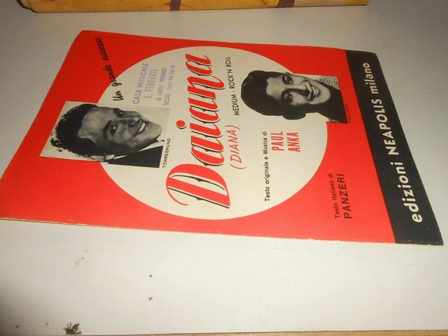 SPARTITI MUSICALI - Daiana -(Diana) (Medium Rock'n Roll) -Ed.neapolis EUR 9,00 - PicClick IT