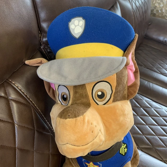 PAW PATROL CHASE Large Soft Toy Plush Teddy Pup 55cm height Excellent £ ...