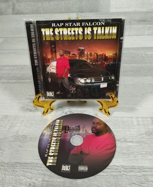 RAP STAR FALCON - The Streets Is Talkin CD 2015 Hip Hop Gangsta Thug ...
