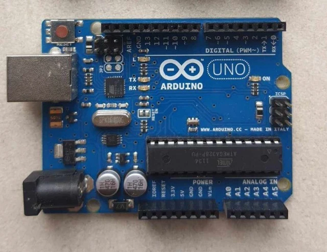 Genuine Official Arduino Uno R3 Microcontroller Development Board Made In Italy £1299
